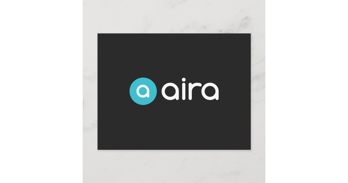 Aira Logo Postcard | Zazzle