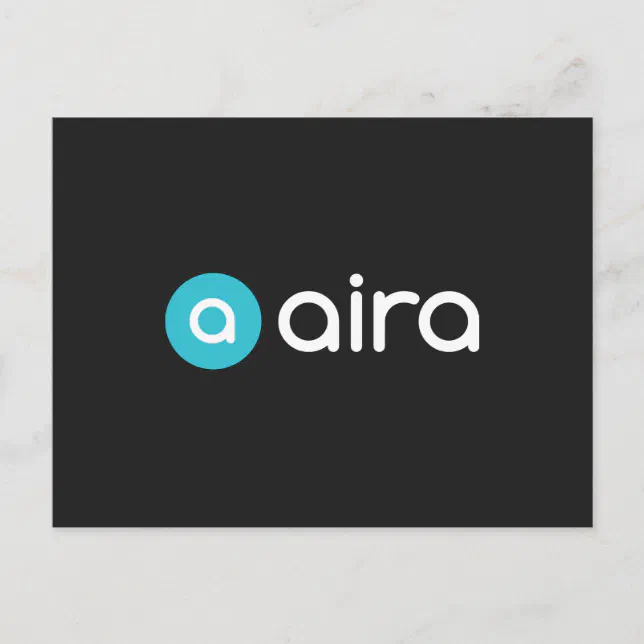 Aira Logo Postcard | Zazzle