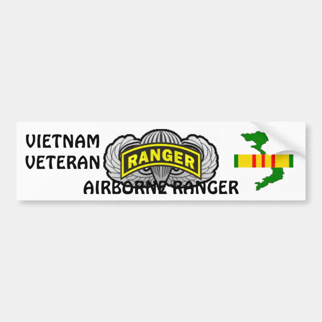 Airborne Ranger bumper sticker | Zazzle