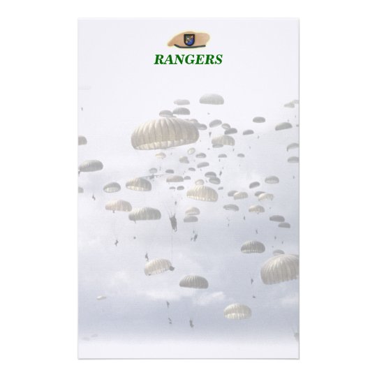 Airborne Rangers army veterans vets Stationery | Zazzle.com