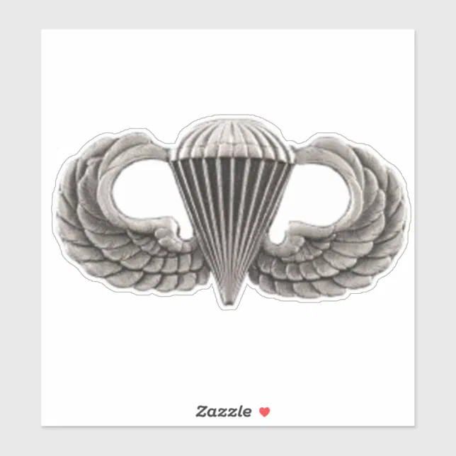 Airborne Wings Sticker | Zazzle