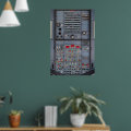 Airbus A321 Overhead Panel Poster | Zazzle