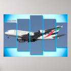 Airbus A380 - Cockpit HD Poster | Zazzle.com