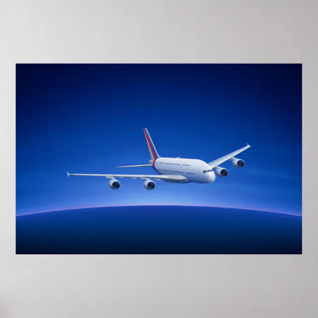 Airbus A380 Poster | Zazzle