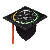 Aircraft Airspeed Indicator Flight Instrument Graduation Cap Topper ...