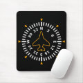 Aircraft Compass Flight Instrument Mouse Pad | Zazzle