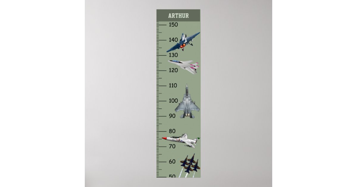 Aircraft Growth Chart | Zazzle