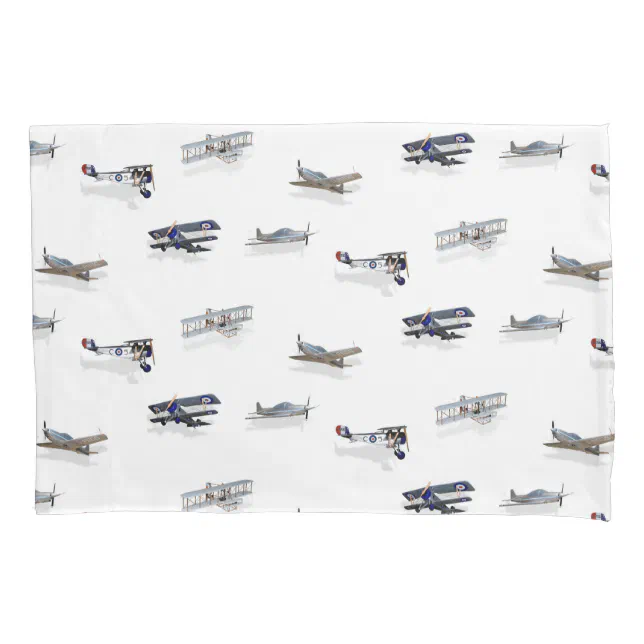 Aircraft in Flight Pillow Case | Zazzle