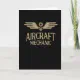 Aircraft Mechanic Aviation Airplane Maintenance Card | Zazzle