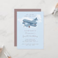 Aircraft Pilot Boy's Birthday Invitation | Zazzle