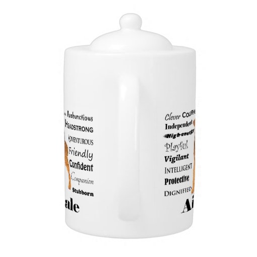 Airedale Teapot | Zazzle