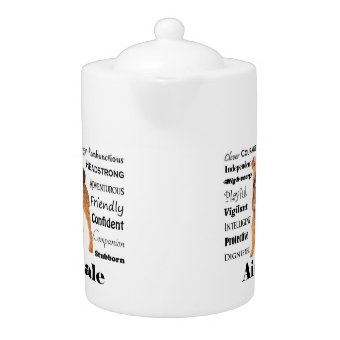 Airedale Teapot | Zazzle