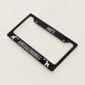 Airedale Terrier Dog Silhouettes Airedalemobile License Plate Frame ...