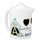 Adorable Pink Flamingos Teapot | Zazzle.com