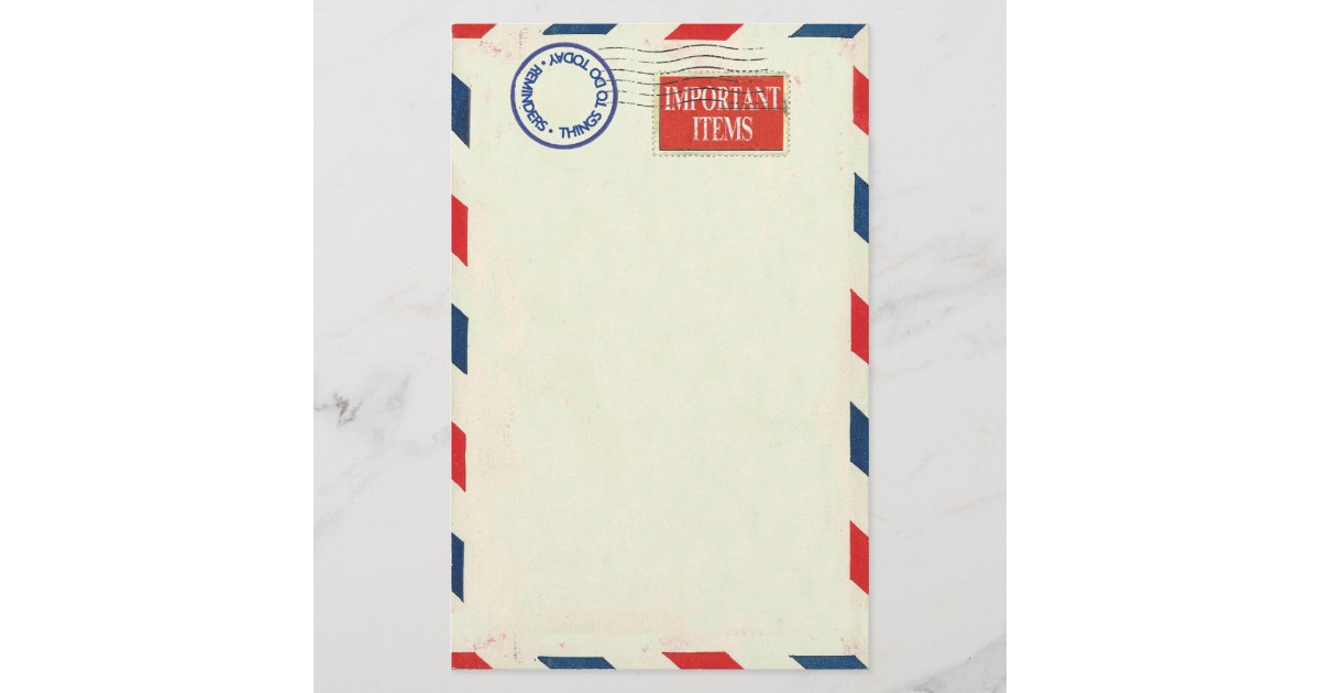 airmail stationery | Zazzle