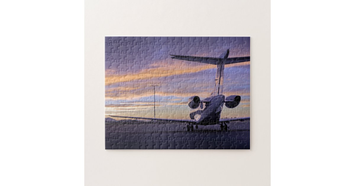 Airplane Aircraft Airplane Jigsaw Puzzle | Zazzle