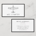 Airplane Aviation Business Card | Zazzle