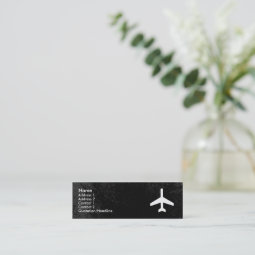 Airplane Business Card template | Zazzle