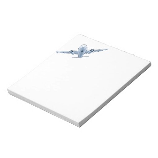 Airplane Notepad | Zazzle