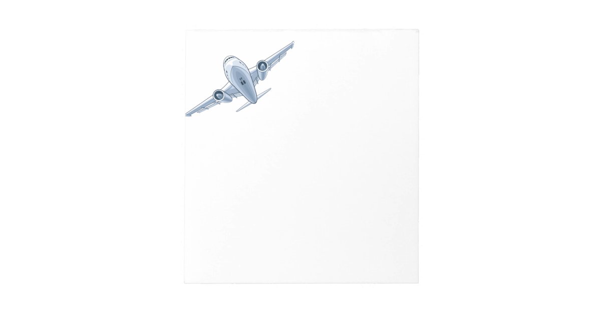 Airplane Notepad | Zazzle
