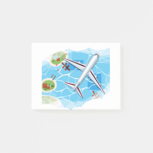 Airplane Post-it® Notes | Zazzle