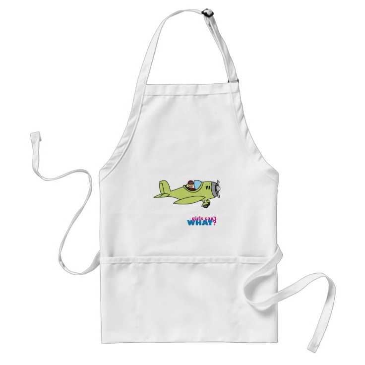Airplane Pilot Adult Apron | Zazzle