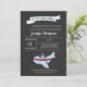Airplane Pilot Baby Boy Shower Invitation | Zazzle