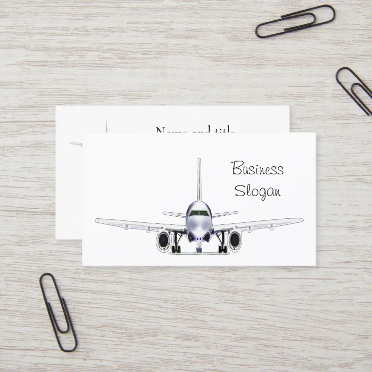Airplane Pilot Business Card | Zazzle