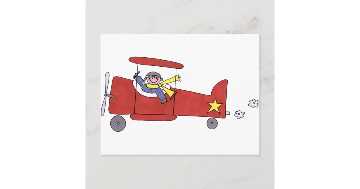 Airplane Postcard | Zazzle