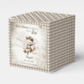 Airplane Teddy Bear Special Delivery Baby Shower Favor Boxes | Zazzle