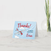 Airplane Thank You Card | Zazzle