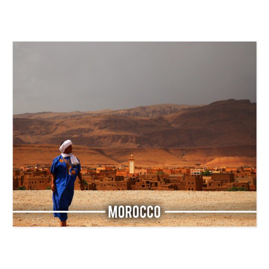 Ait BenHaddou Kasbah, Morocco Postcard | Zazzle.com