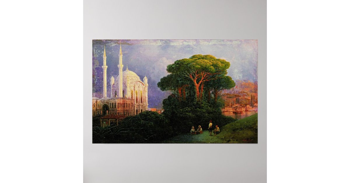 Aivazovsky - View Of Constantinople Poster | Zazzle