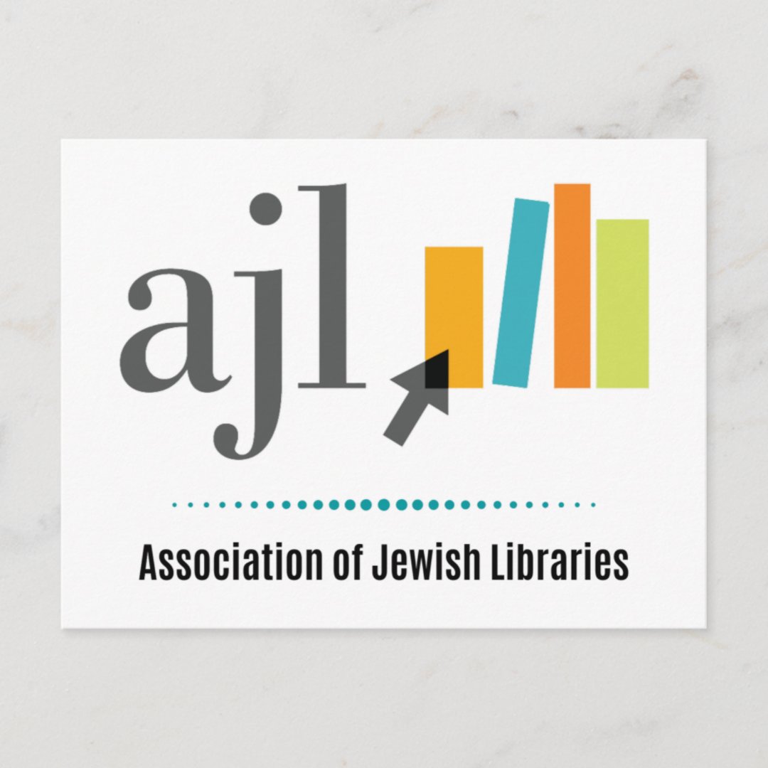 AJL logo and text Postcard | Zazzle
