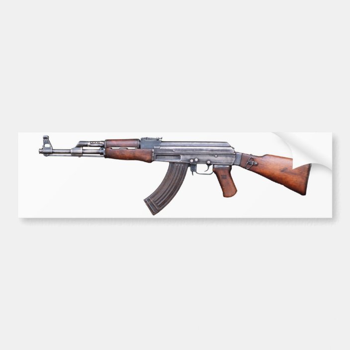 AK-47 BUMPER STICKER | Zazzle.com