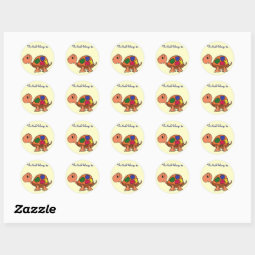 AK- Turtle This book belongs to: stickers | Zazzle