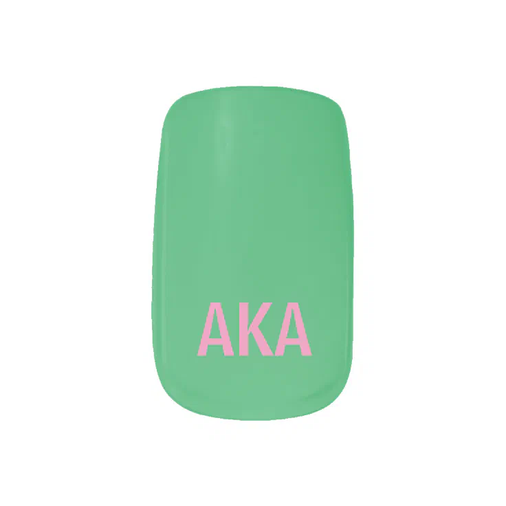 AKA Founders' Day Minx Nail Art Decals | Zazzle