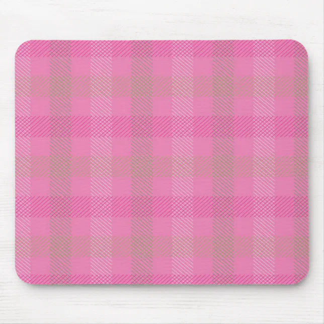AKA Plaid Mousepad | Zazzle