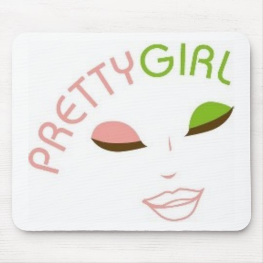 AKA Pretty Girl Mouse Pad | Zazzle.com