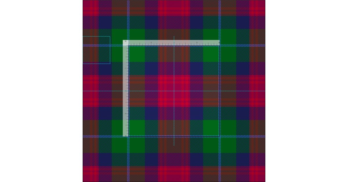 Akins Scottish Clan Tartan Fabric | Zazzle