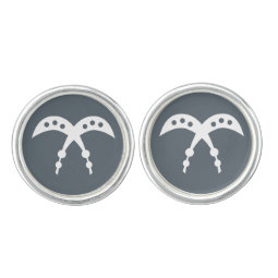 AKOFENA | Adinkra Symbol of Courage and Valor Cufflinks | Zazzle