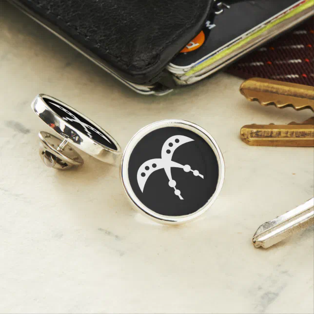 AKOFENA | Adinkra Symbol of Courage and Valor Pin | Zazzle