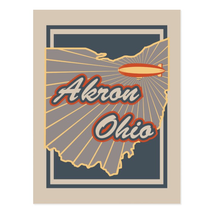 Akron, Ohio Postcard - Travel Postcard v2 | Zazzle.com