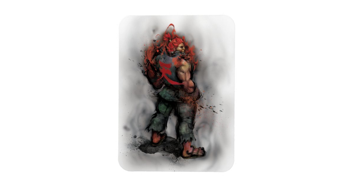 Akuma Back Magnet | Zazzle