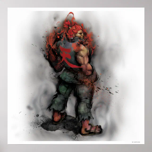 Akuma Back Poster | Zazzle