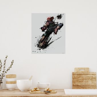 Akuma Kick Poster | Zazzle