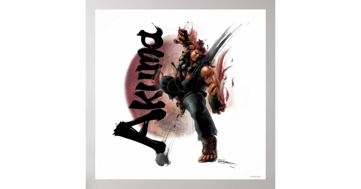 Akuma Poster | Zazzle