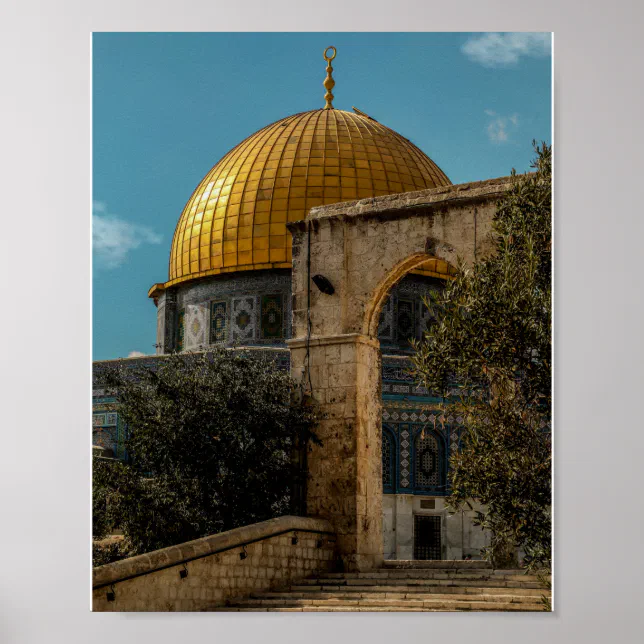 Al-Aqsa Mosque Jerusalem Poster | Zazzle
