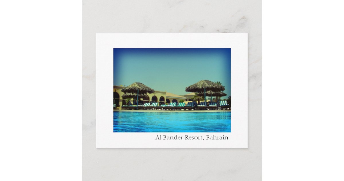 Al Bander Resort, Bahrain Postcard | Zazzle