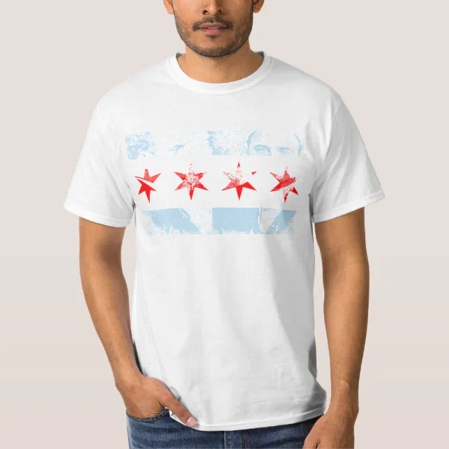 Al Capone Chicago Flag T-Shirt | Zazzle